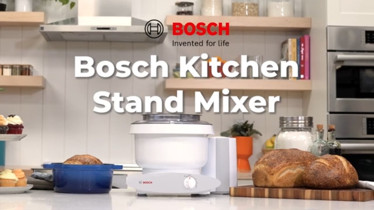 Bosch Universal Plus Mixer Vs. Overhead Drive Mixer - YouTube