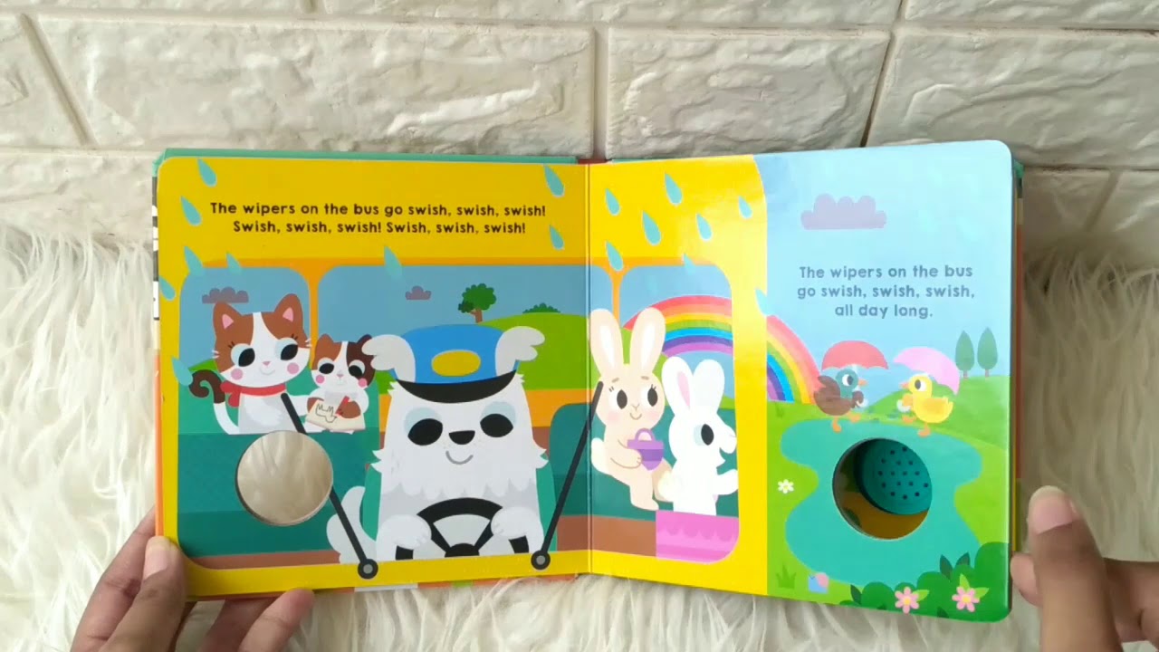 The Wheels on the Bus Sound Board Book (Sing Along With Me) - YouTube