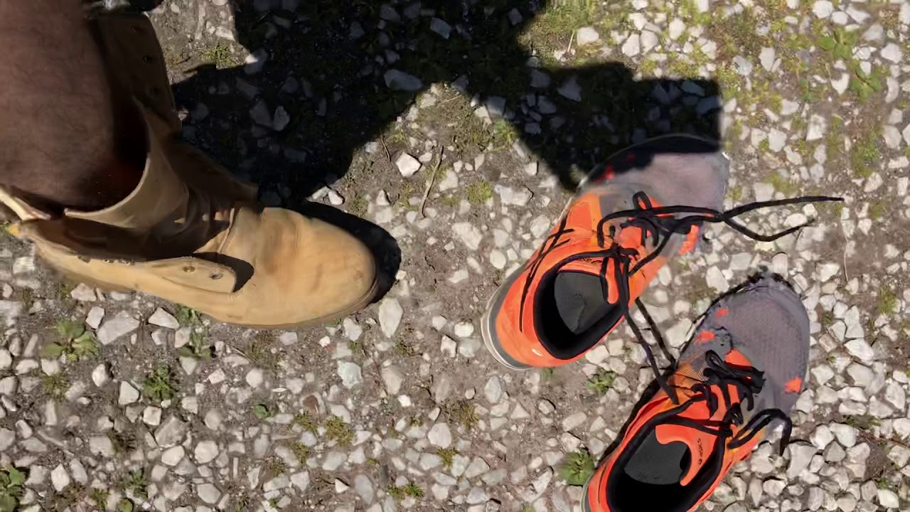 Change From My Friend’s Hot Trashed Timberland Work Boots Into My Hot ...