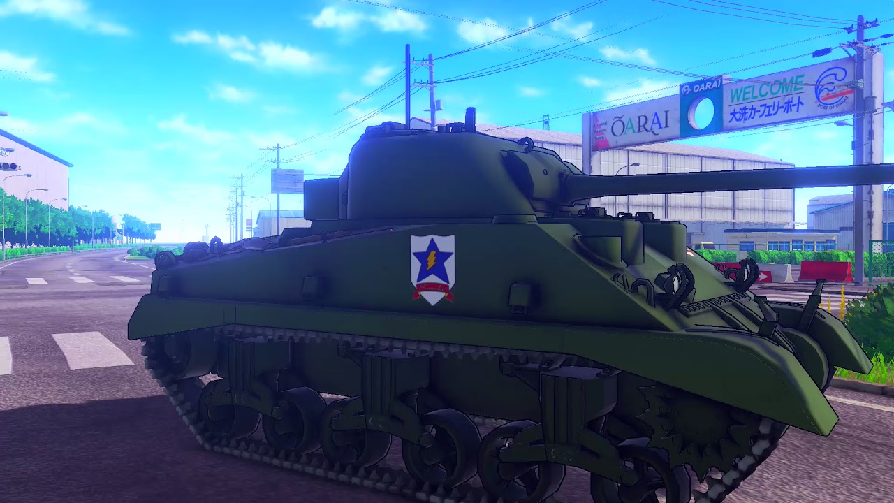 Girls Und Panzer: Dream Tank Match Firefly Challenges - YouTube