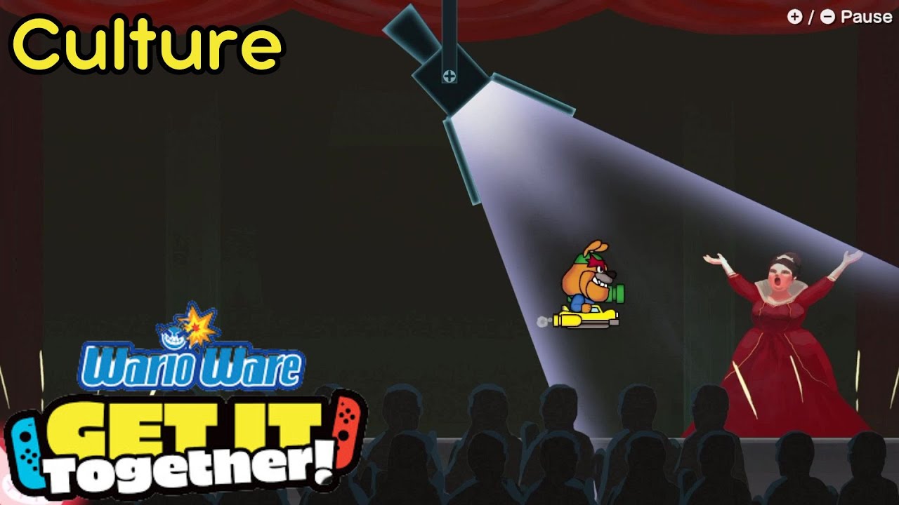 Culture Part 1 - WarioWare Get It Together! - Nintendo Switch Gameplay ...