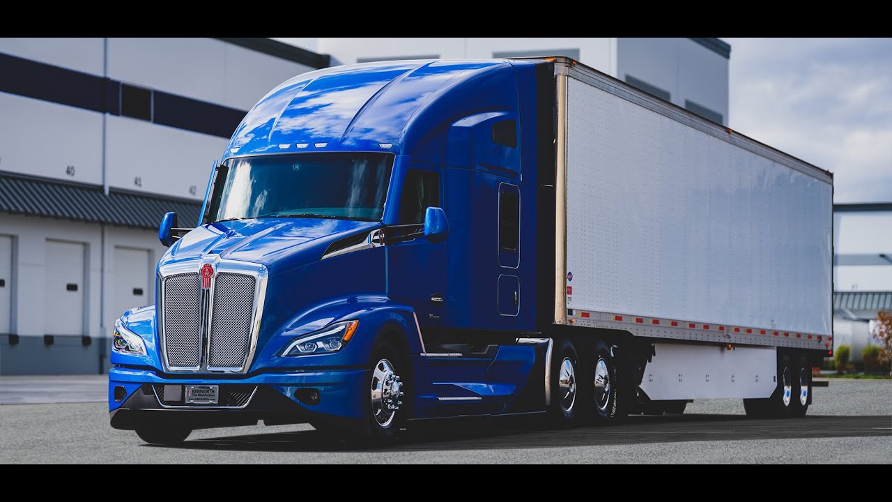 PICK UP HEAVY LOAD ON KENWORTH T680 FROM ARTESLA TO SANTA MARIA - YouTube
