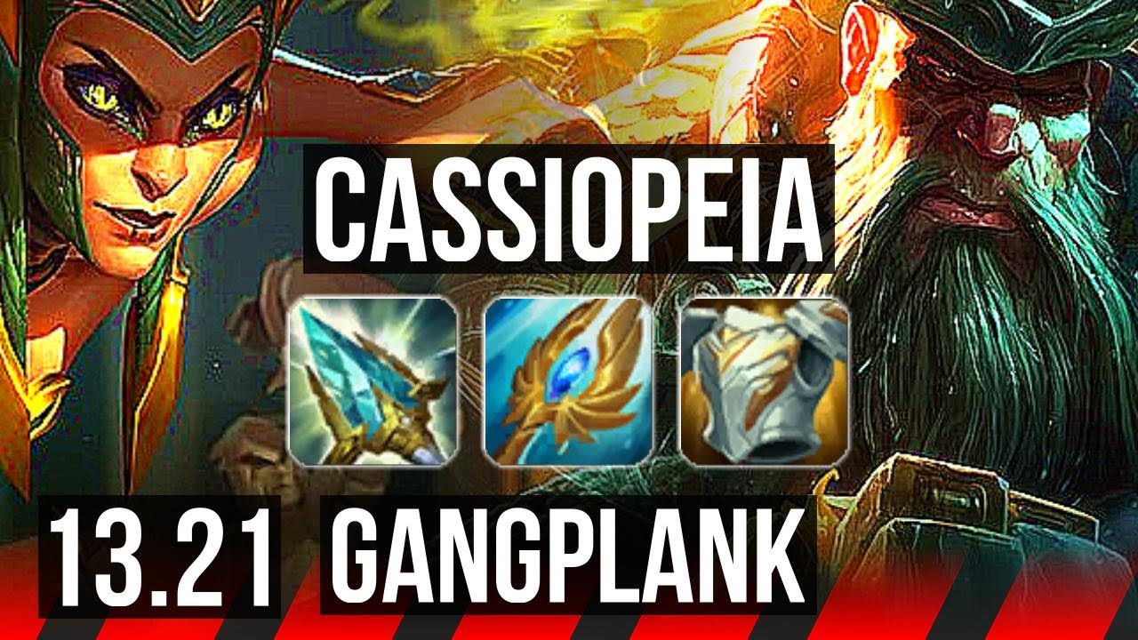 CASSIO vs GP (TOP) | 12/1/7, 1.7M mastery, 800+ games, Legendary | KR ...