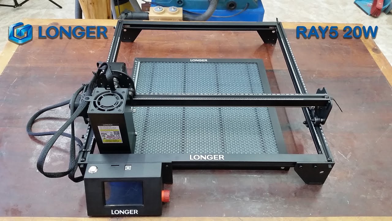 Montaje del LASER LONGER RAY5 20W - YouTube