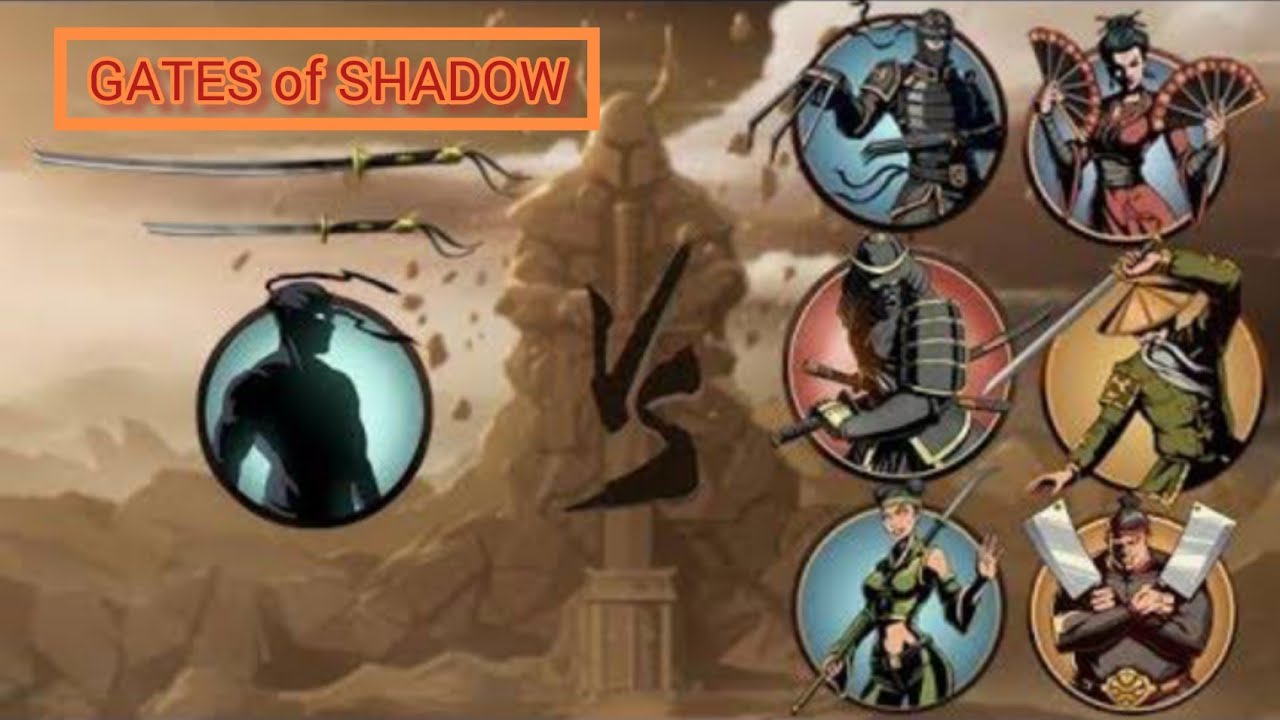 Shadow Fight 2 Gates of Shadows|Fight with all Bosses#shadowfight2 ...