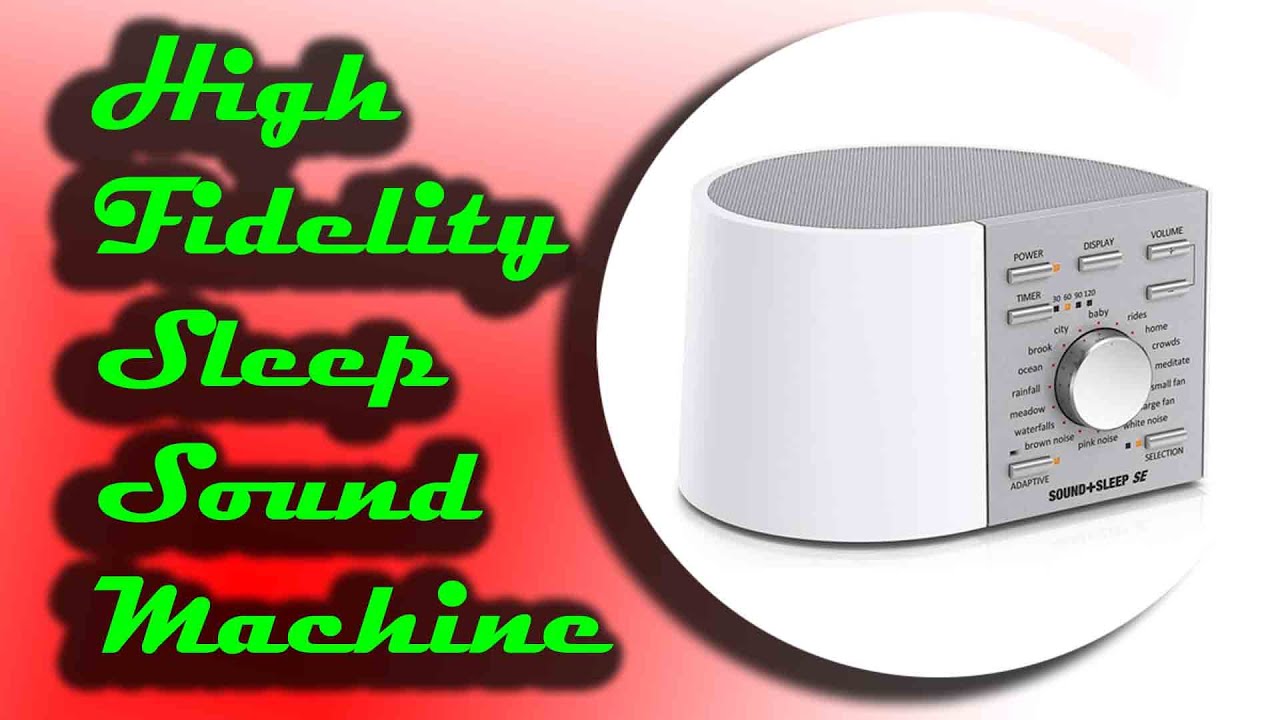 Sleep Sound Machine | Products Square Online - YouTube