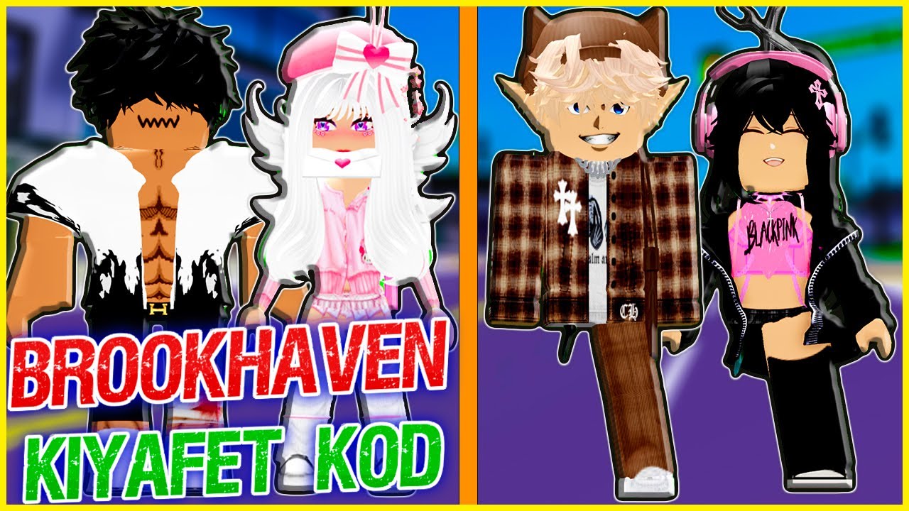 Brookhaven Kıyafet Kodları Blackpink Erkek Kız Kombin Roblox