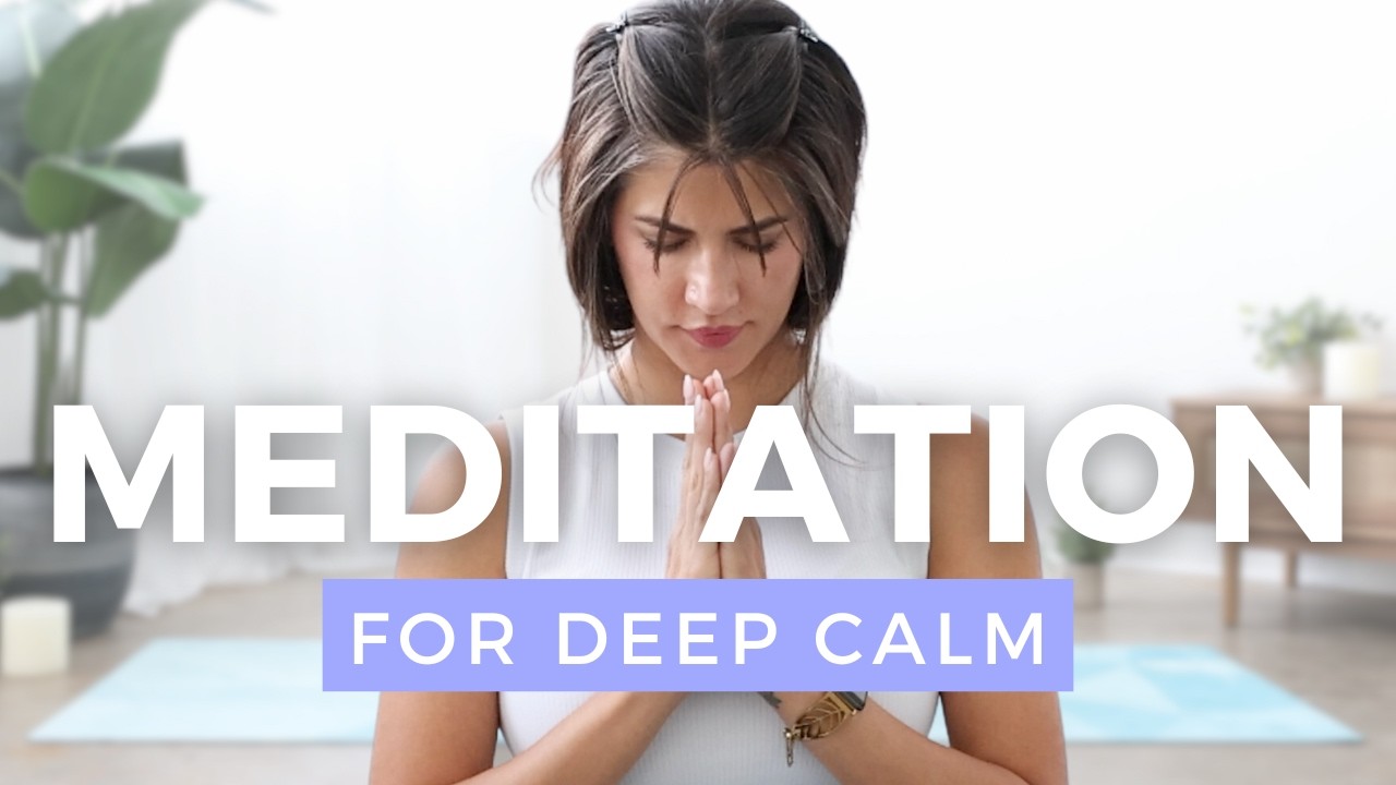 5 min Guided Meditation for Inner Peace, Deep Calm & Relaxation - YouTube