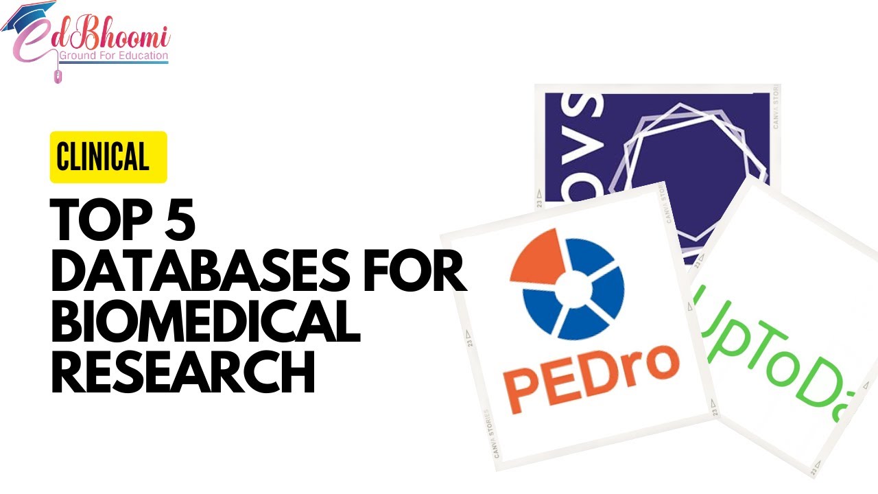 Top 5 Database For Bio-Medical #research #biostatistician # ...