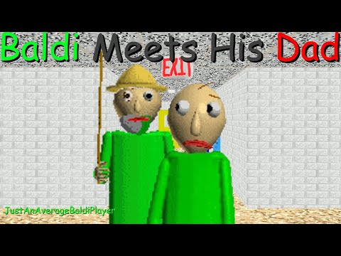Baldi Meets His Dad (Baldi Mod) - YouTube