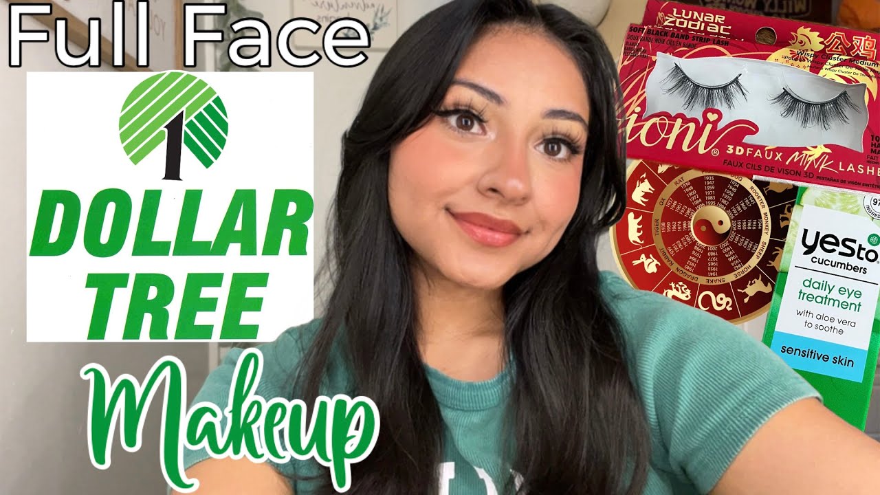 Dollar Tree Makeup!! Full Face - YouTube