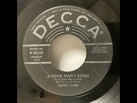 Patsy Cline - A Poor Man's Roses（1957） - YouTube