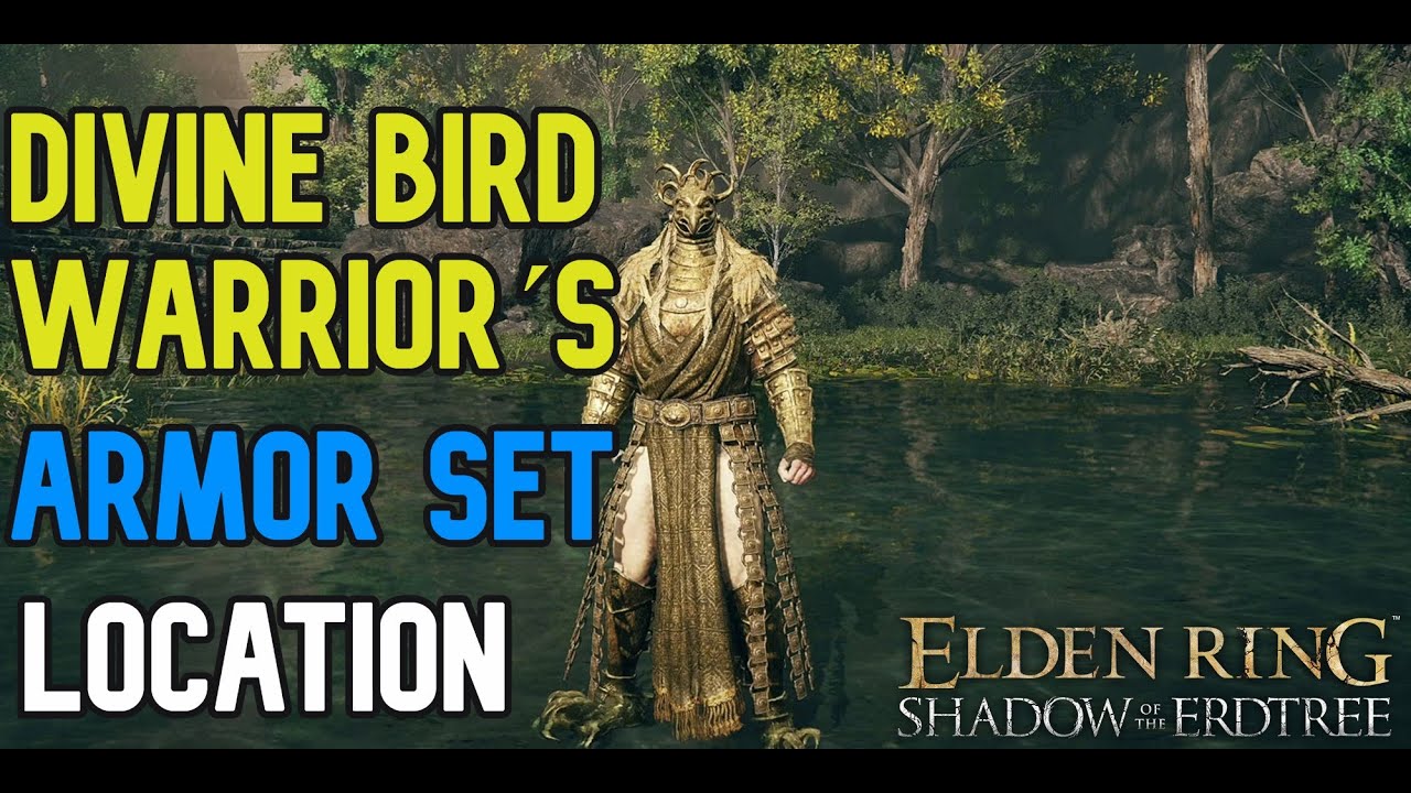 How to get Divine Bird Warrior Armor Set - Location Elden Ring DLC ...