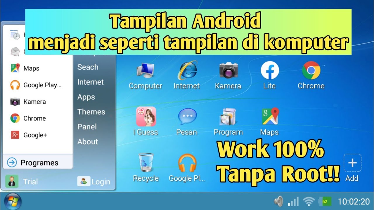 cara mudah merubah tampilan tema android menjadi tampilan tema seperti ...