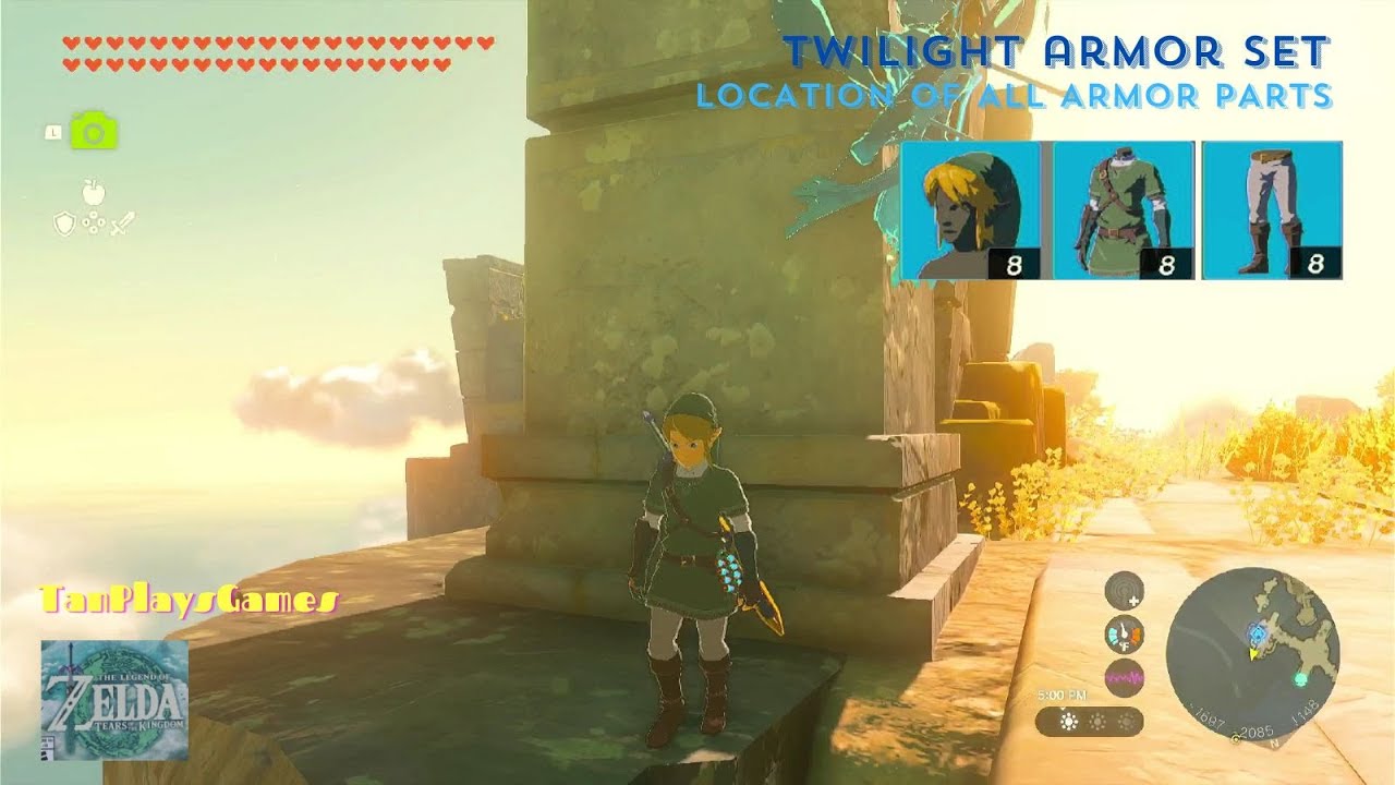 How to get Twilight Armor Set : Zelda Tears of The Kingdom. - YouTube