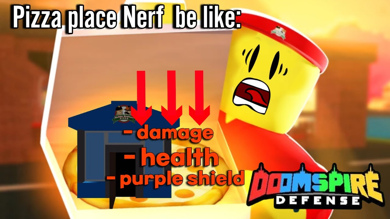 Pizza place nerf be like: - YouTube