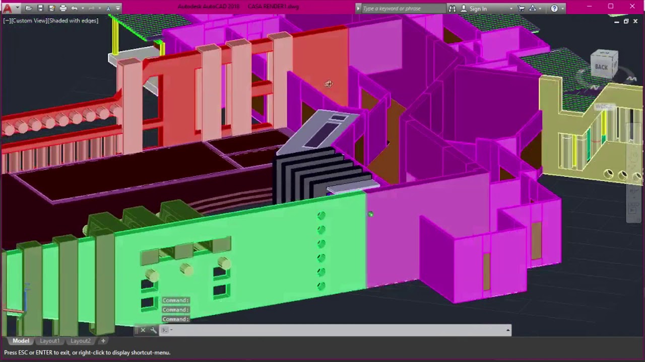Como agrandar la pantalla de autoCAD - YouTube
