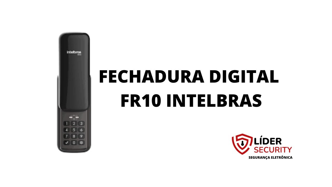 FECHADURA DIGITAL DA INTELBRAS FR10 - YouTube