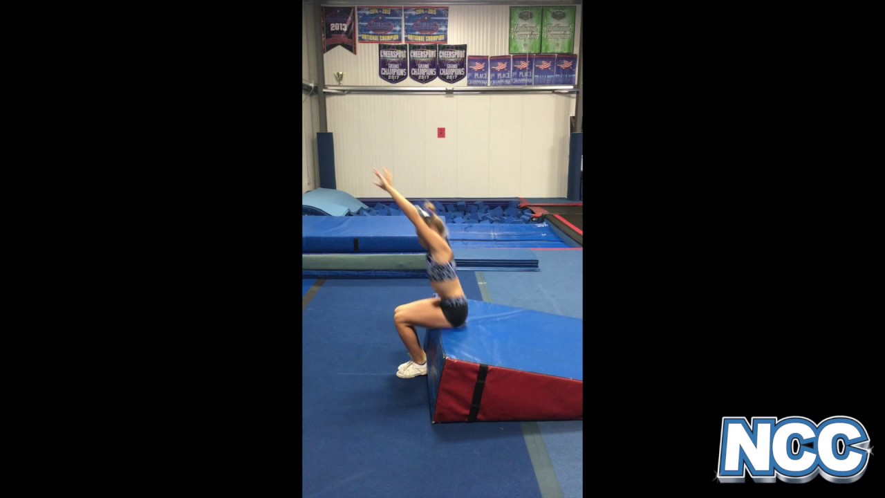 Backward Extension Roll Wedge Mat Drill - YouTube