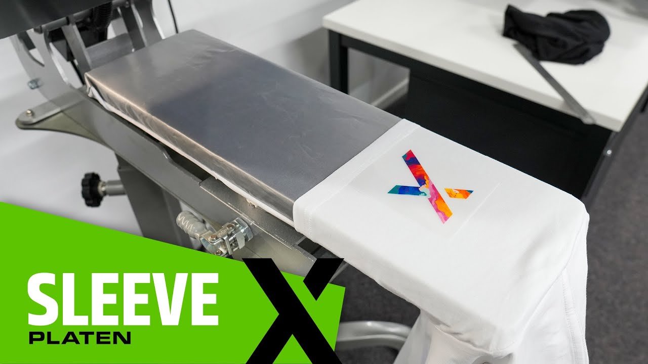 How to Speed Up Sleeve Pressing with the Hotronix Sleeve Platen - YouTube