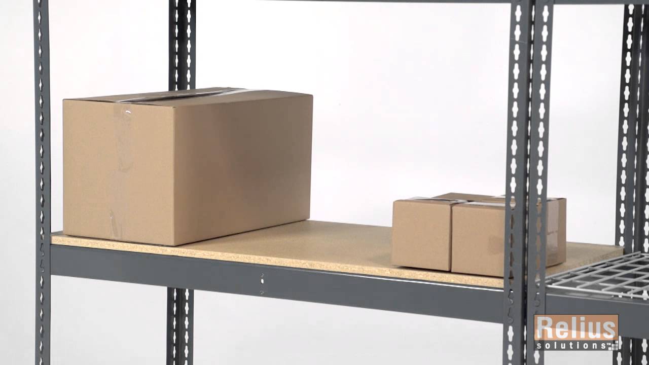Relius Solutions Double-Rivet Complete Shelving Units - YouTube