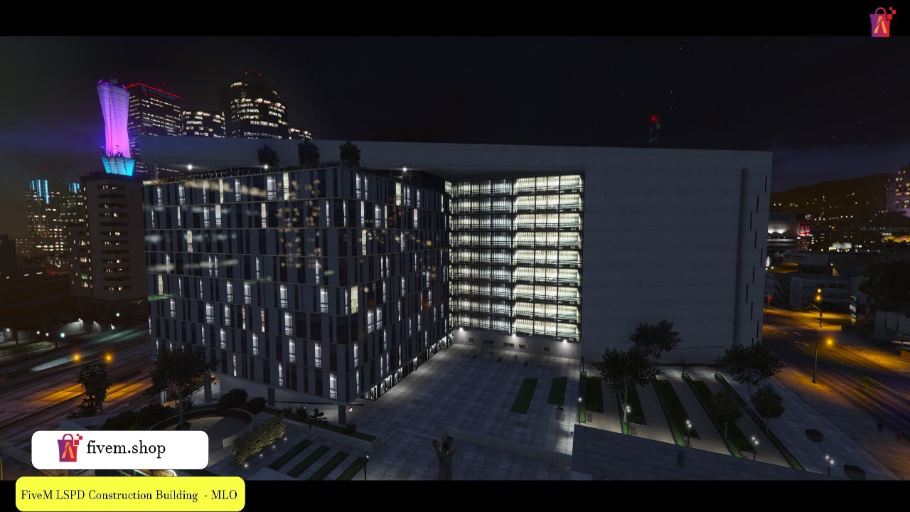 FiveM LSPD Construction Building MLO #fivem #construction - YouTube
