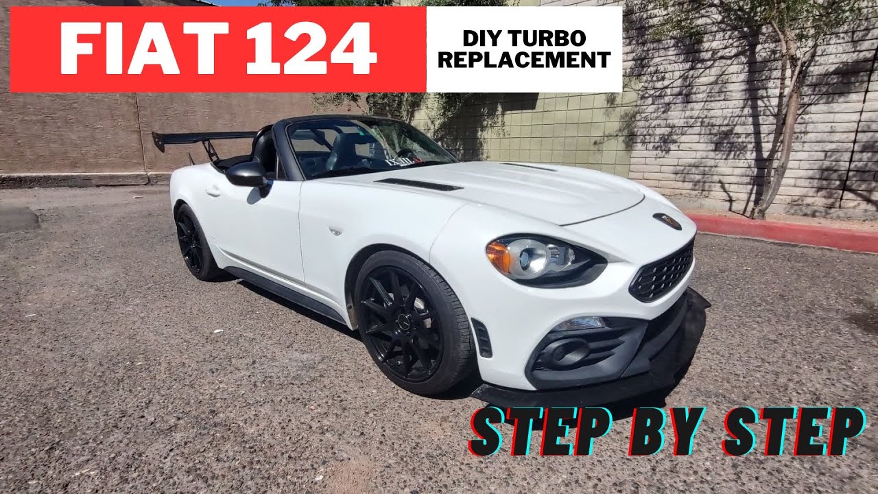 DIY Fiat 124 Spider Abarth Turbo Replacement - YouTube
