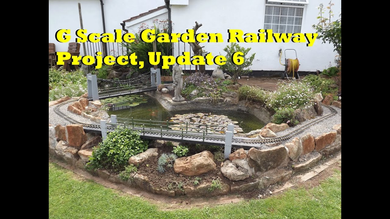 G Scale Garden Railway Project, Update 6 - YouTube