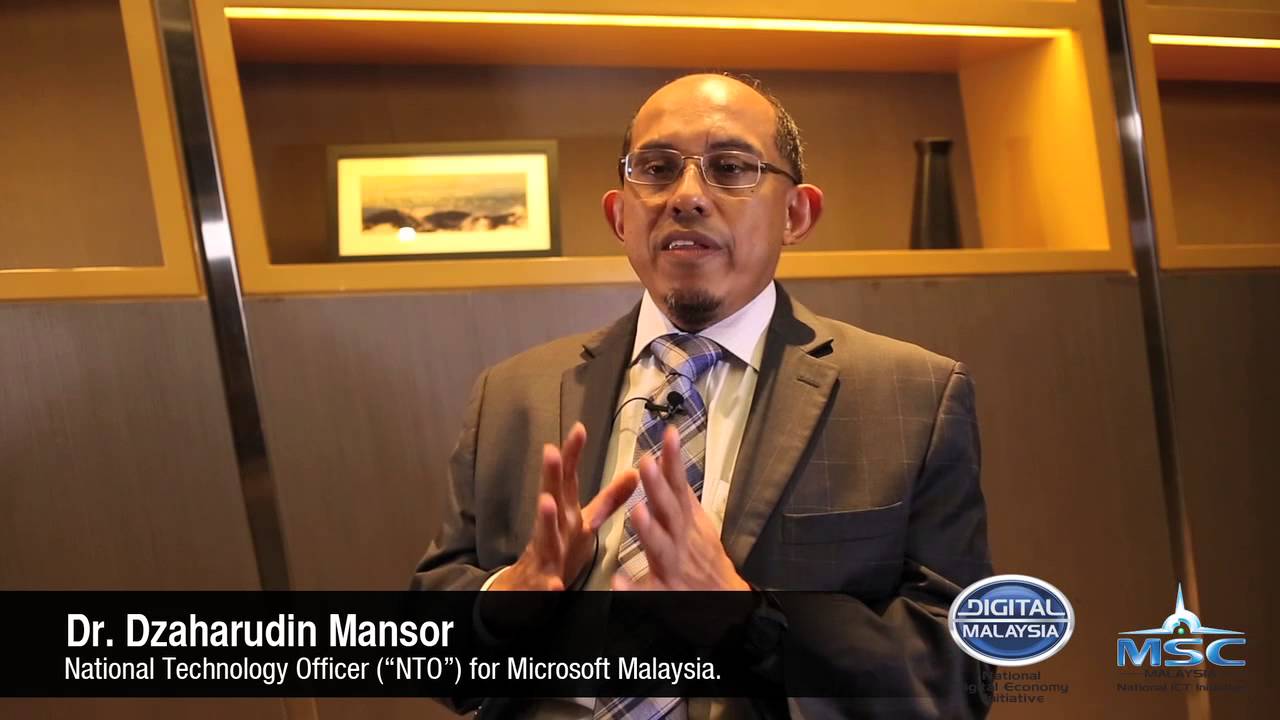Dr Dzaharudin Mansor - National Technology Officer (NTO), Microsoft ...