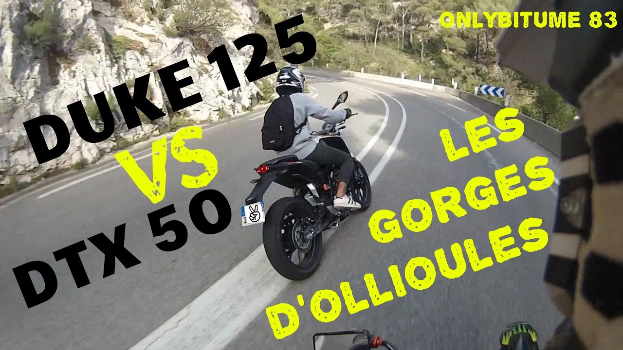 KTM VS YAMAHA [duke 125cc] [DT 50cc] - YouTube