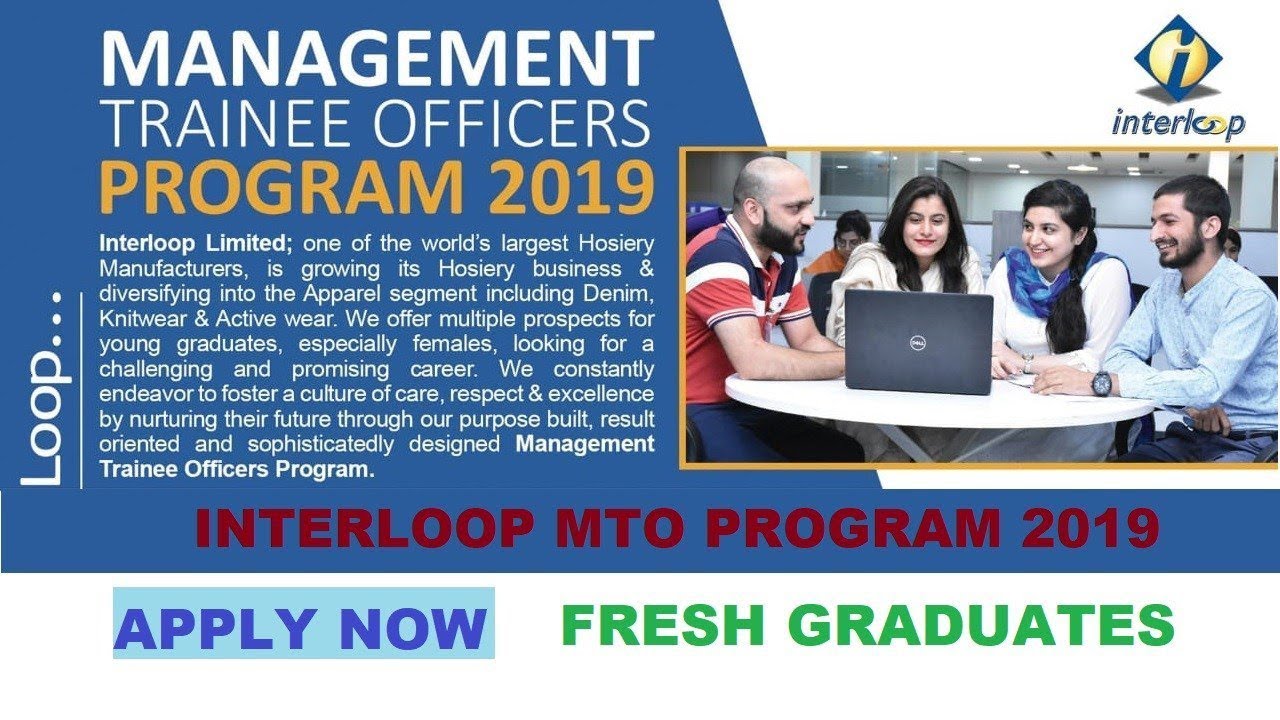 Inter loop MTO Program 2019 Management Trainee Officer | How to Apply Complete Guideness - YouTube