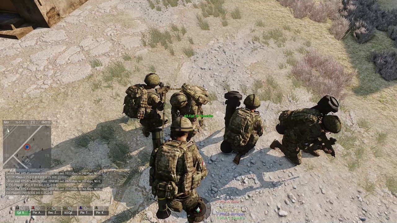 ArmA 3 - COIN Civilian Training 25/06/20 - The 6th Airborne Division ...