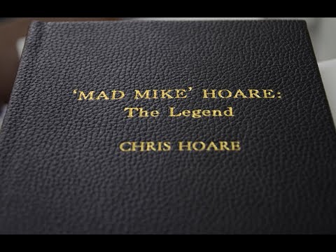 What's with a 'leatherbound' edition of the Mike Hoare biography - YouTube