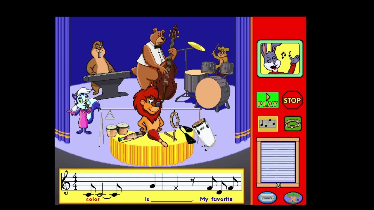 Reader Rabbit Learning Creations - A Song About Me - YouTube