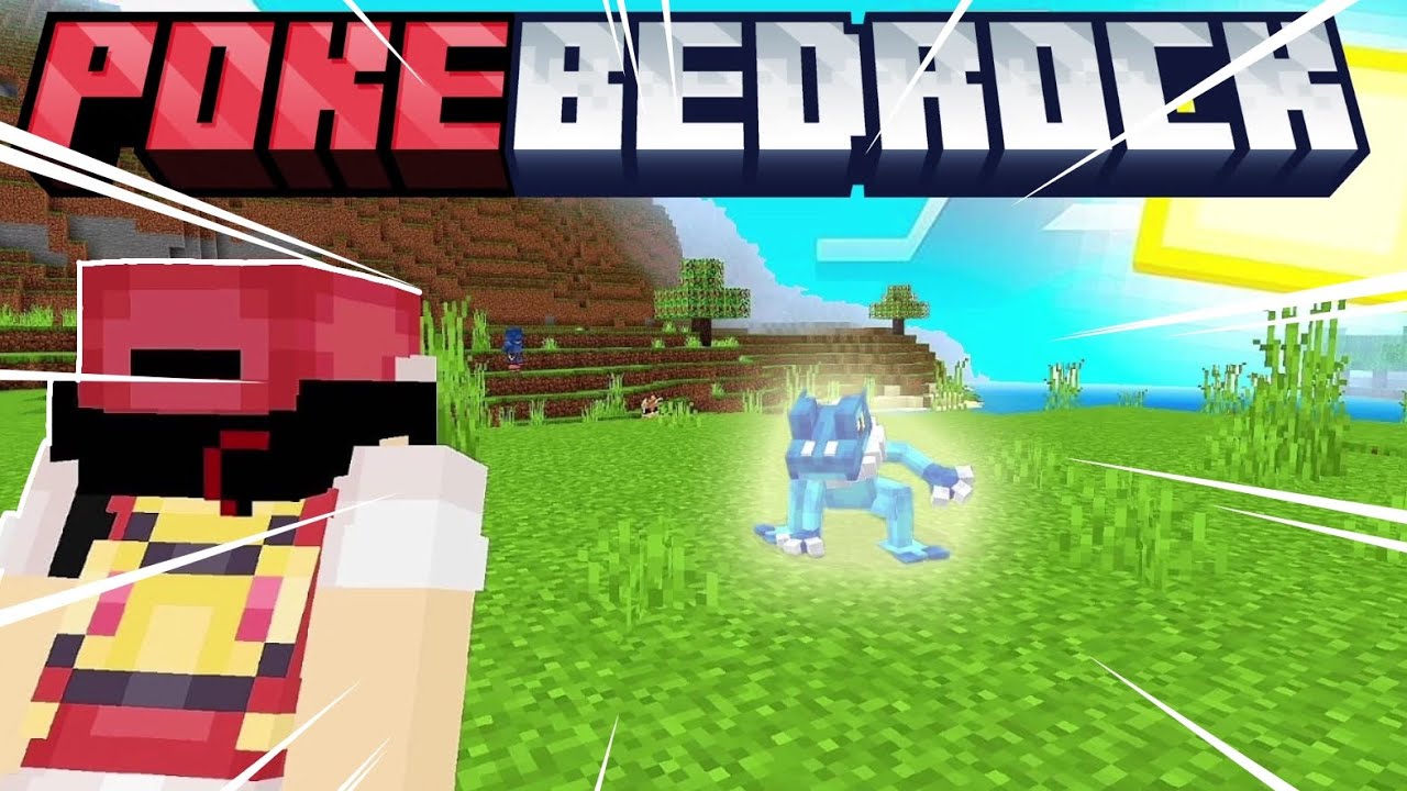 Pokebedrock: MEU INICIAL EVOLUIU!! minecraft - YouTube