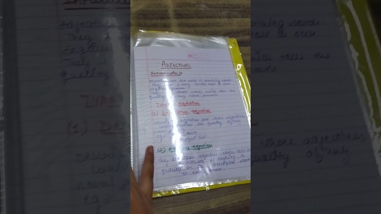 B.Ed project file of English - YouTube