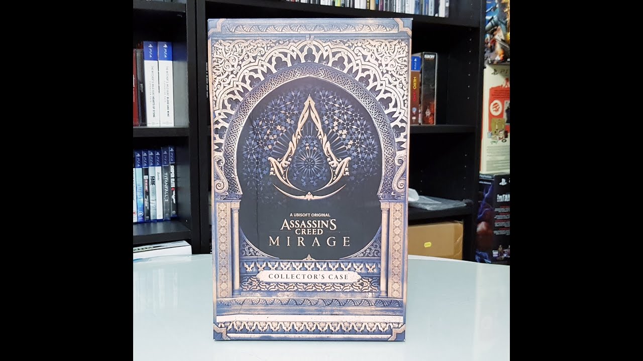 Assassins Creed Mirage Collectors Case unboxing - YouTube