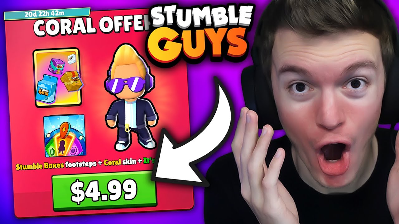 BUYING MY ICON SKIN IN THE STUMBLE GUYS ITEM SHOP! - YouTube
