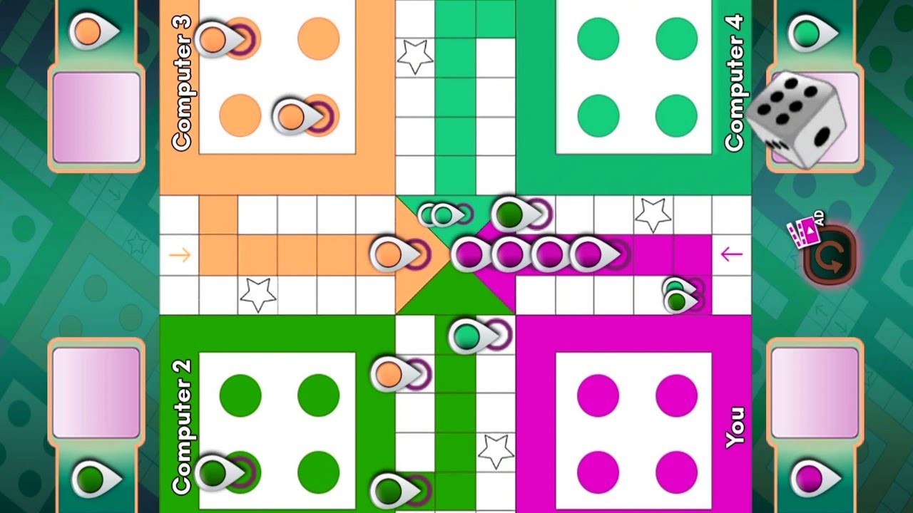 Ludo game in 4 players | Ludo King 4 players | Ludo gameplay #947 - YouTube