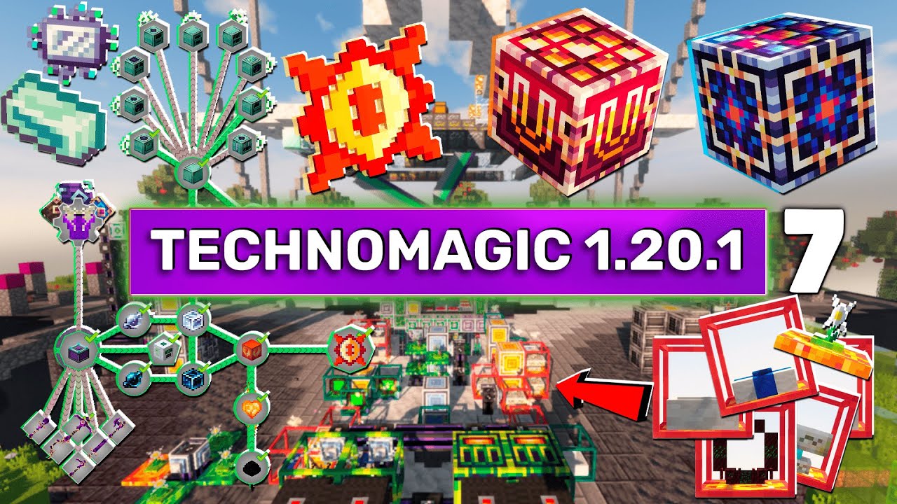 ДЮП Всех Предметов в Minecraft TechnoMagic 1.20.1 NEXTEAM #7 Майнкрафт ...