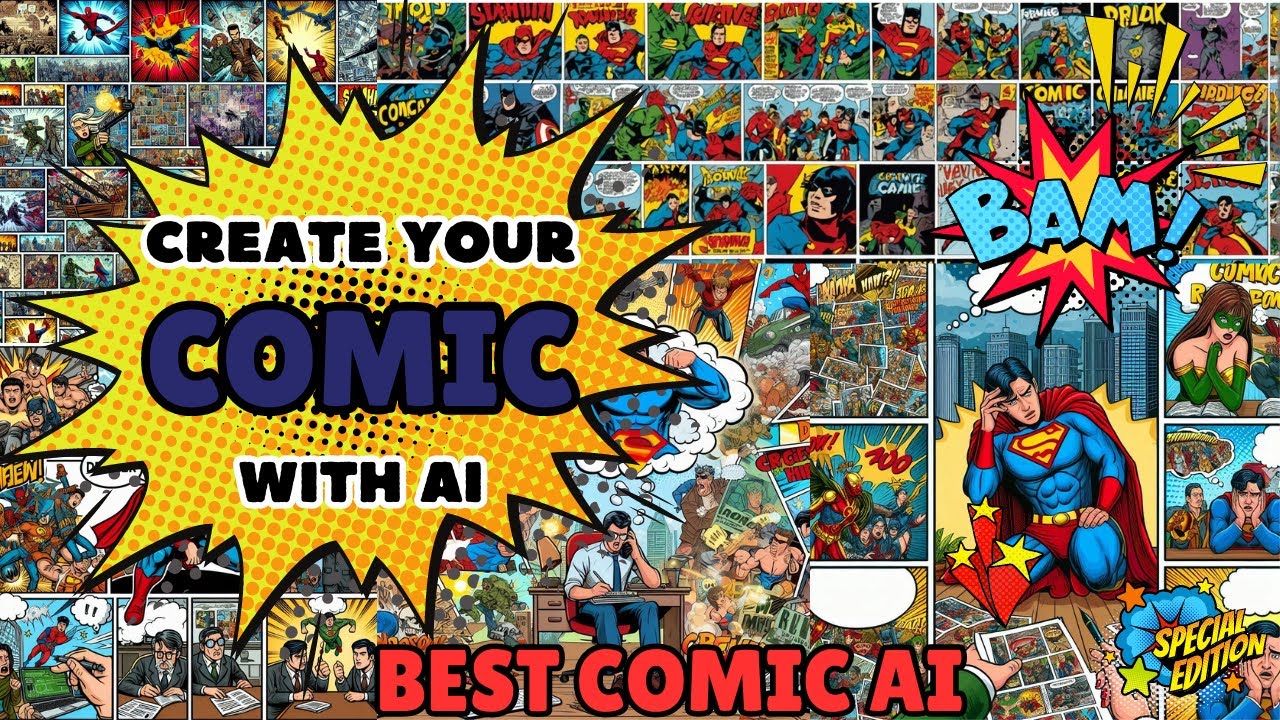 Best COMIC Ai Creator - Create the Best COMICS with this Ai, Make $250 ...