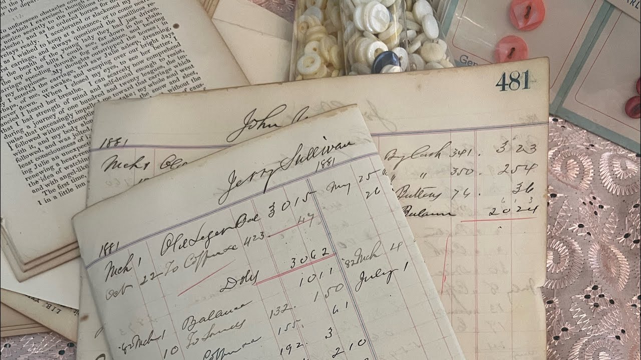 How to use a 2-page ledger paper intact in a journal signature! - YouTube