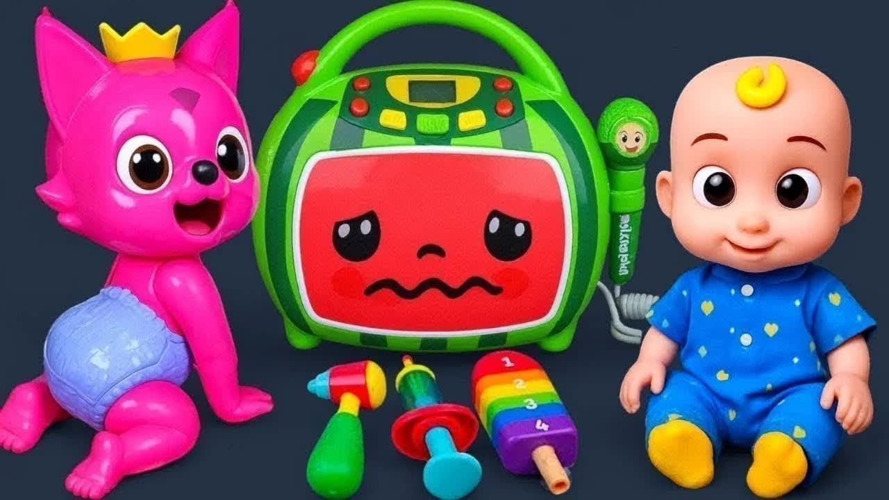 60 Minutes Satisfying with Unboxing Doctor Toys, Pinkfong Ambulance ...