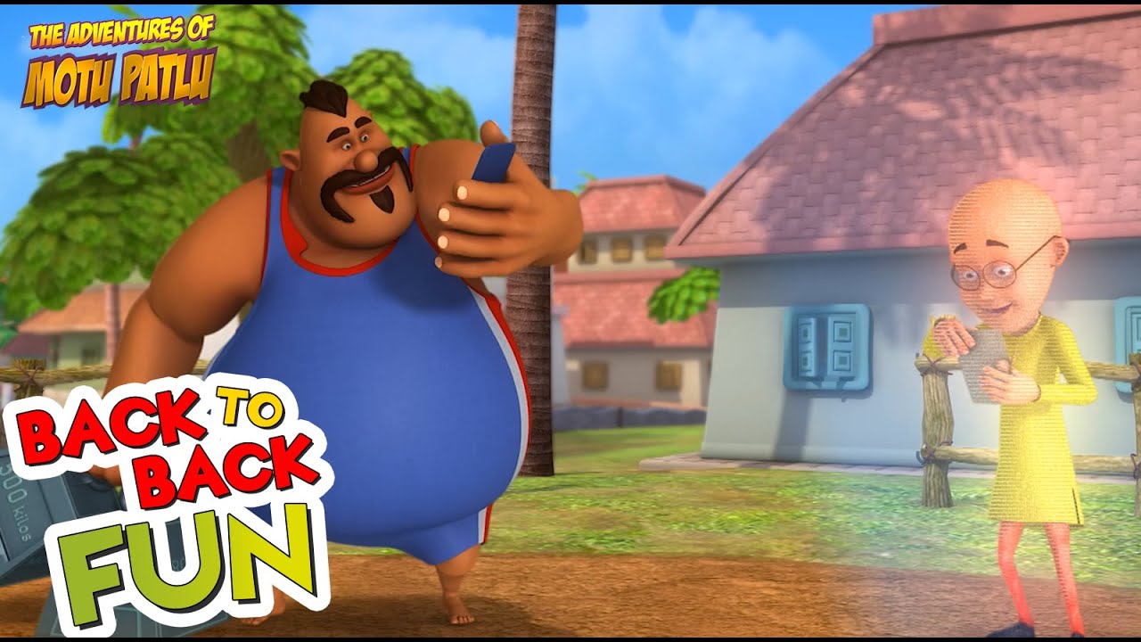 Back To Back Fun | 19 | Motu Patlu Cartoons | S11 | Cartoons For Kids ...