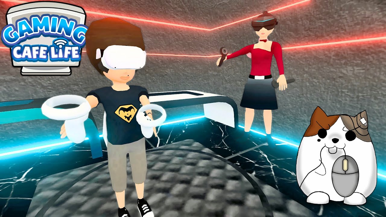 Gaming Cafe Life First Look! | New Internet Cafe Simulator! - YouTube