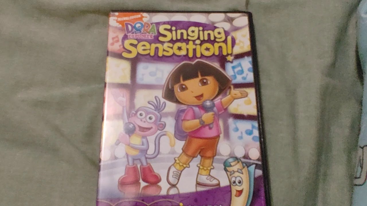 Dora The Explorer Singing Sensation! DVD Overview! - YouTube