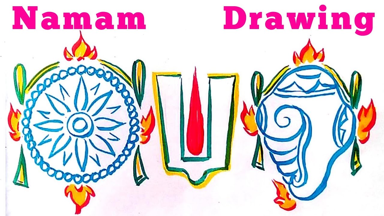 Namam Drawing | easy drawing@BALAJARTSdrawing - YouTube