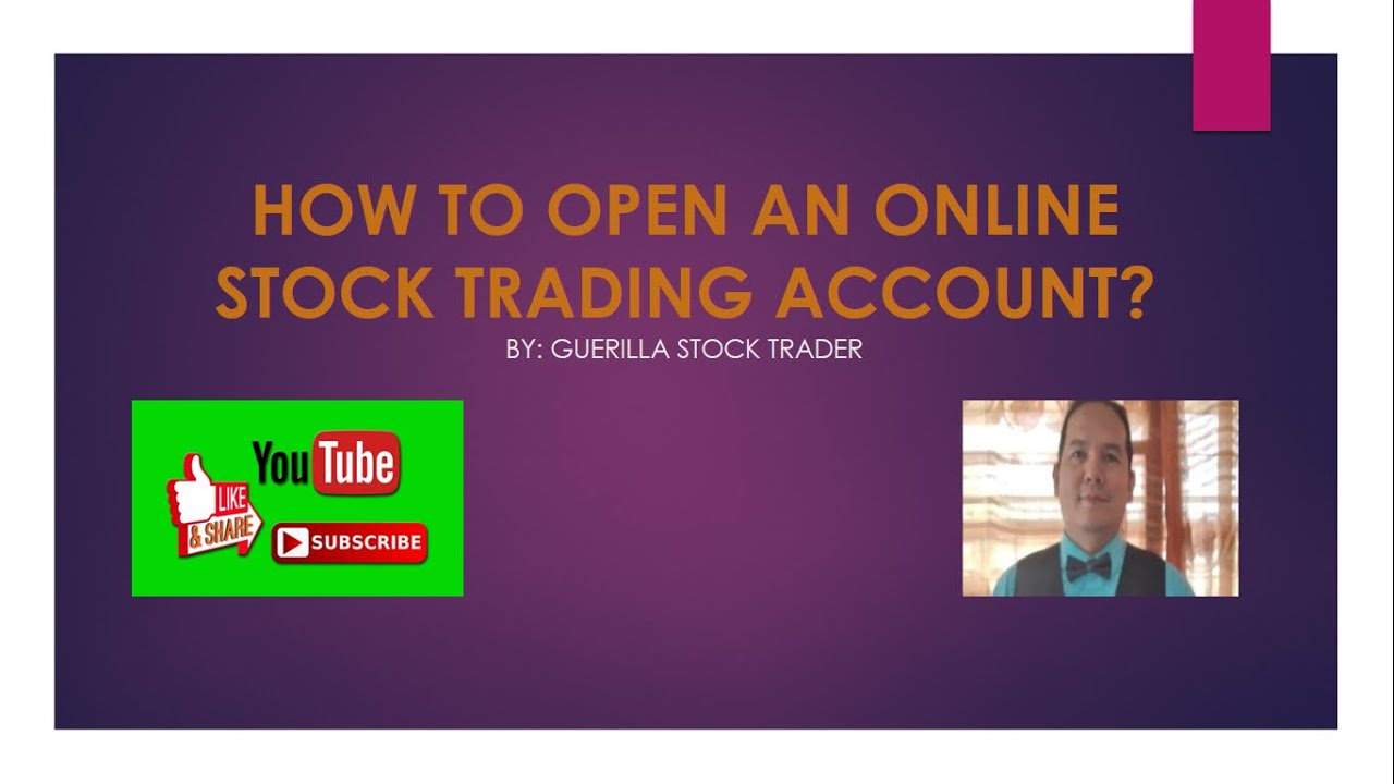 How To Open An Online Stock Trading Account? (Cebuano) - YouTube