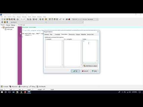 Install dan Konfigurasi OpenGL GLUT freeGLUT pada Dev C++ - YouTube