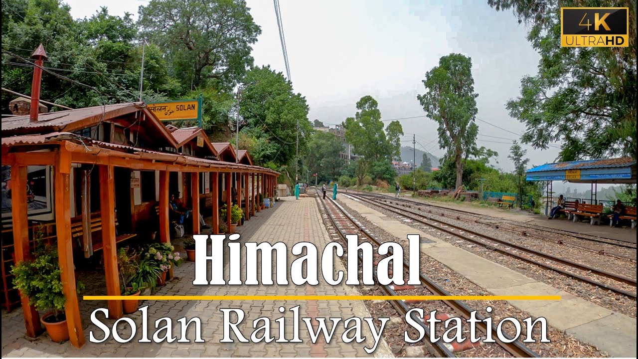 4K Walk around Solan Railway Station | Himachal Pradesh - YouTube